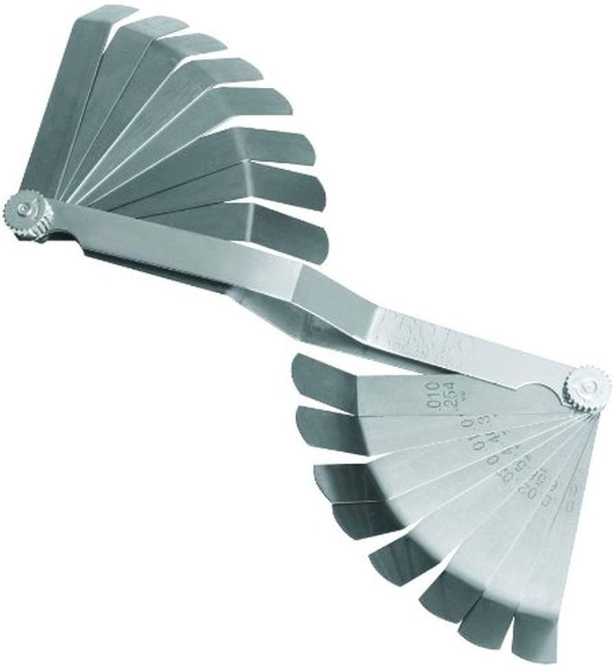 JUEGO DE GALGAS DE ESPESORES CON VÁLVULA SUPERIOR PROTO® DE 16 ...